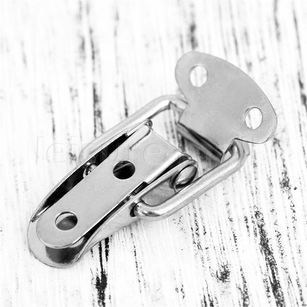 5Pcs Cabinet Boxe Chest Spring Loaded Latch Catch Toggle Hasp Furniture ...